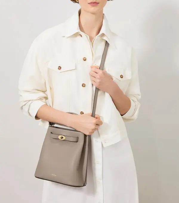 Mulberry Leather Islington Bucket Bag - Neutral