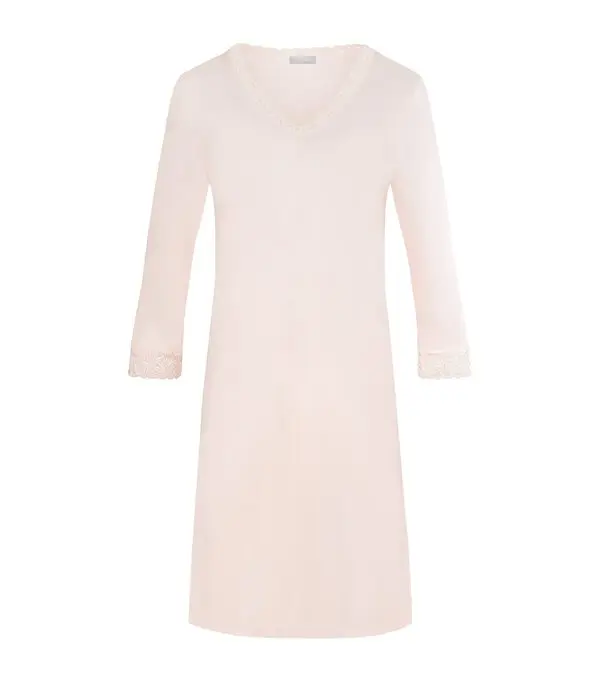 Hanro Cotton Moments Nightdress - Neutral