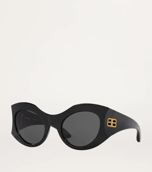 Balenciaga Injected 6e000286 Sunglasses - Black