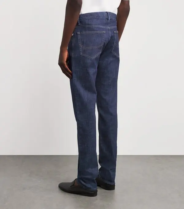 Brioni Organic Denim Meribel Straight Jeans