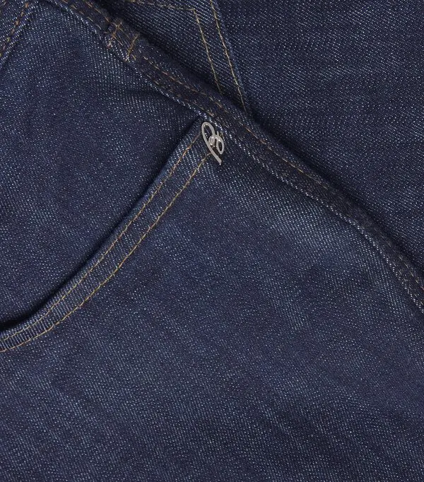 Brioni Organic Denim Meribel Straight Jeans - Blue