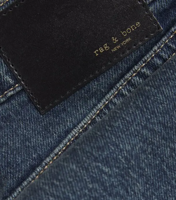 Rag & Bone Harlow Mid-rise Straight Jeans