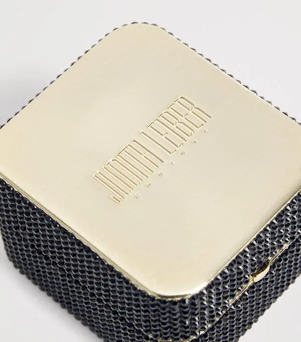 Judith Leiber Miniature ‘say Yes’ Box - Black