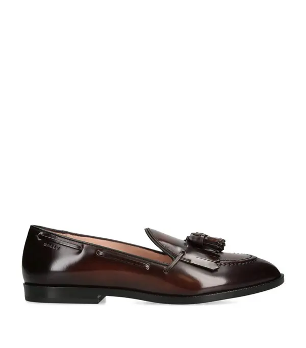 Bally Leather Ethon Loafer - Brown