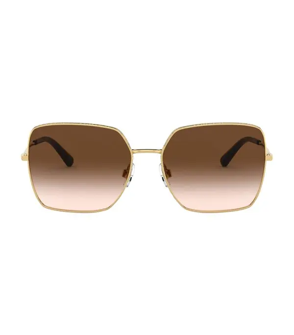 Dolce & Gabbana Square Sunglasses - Gold
