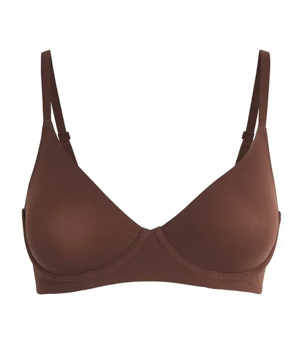 SKIMS Fits Everybody Unlined Demi Bra - Brown