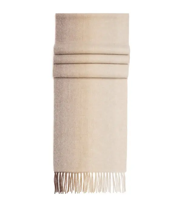 Colombo Cashmere Scarf - Brown