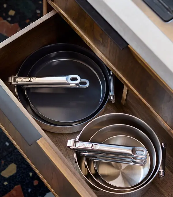 JOSEPH JOSEPH Space Non-stick Folding-handle Frying Pan