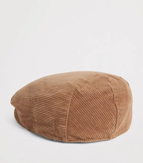Polo Ralph Lauren Corduroy Flat Cap - Brown