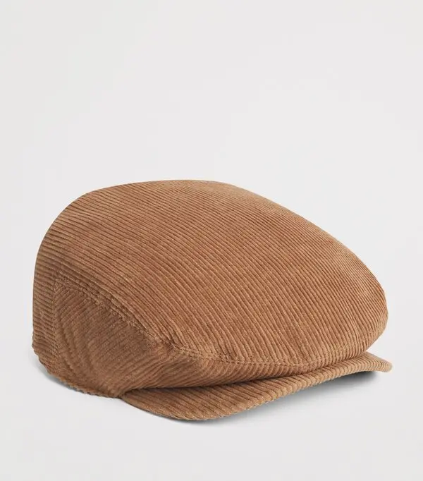 Polo Ralph Lauren Corduroy Flat Cap - Brown