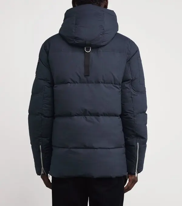 Moose Knuckles Down Shearling-trim 3q Jacket