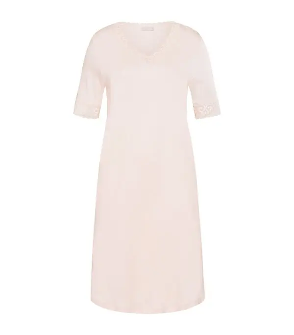 Hanro Cotton Moments Nightdress - Neutral