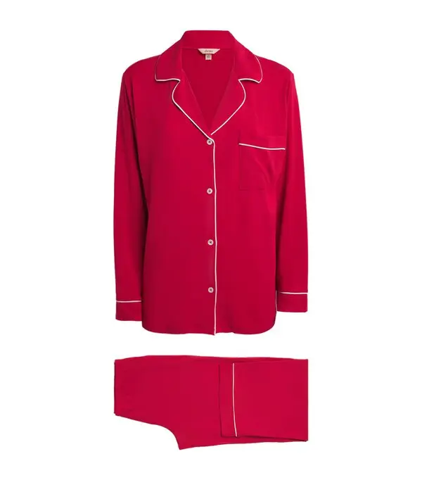 Eberjey Gisele Pyjama Set - Red