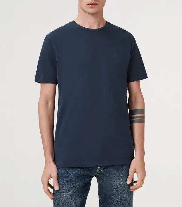 ALLSAINTS Organic Cotton Brace T-shirt - Blue