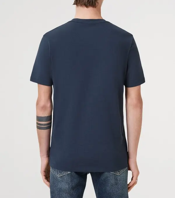ALLSAINTS Organic Cotton Brace T-shirt - Blue