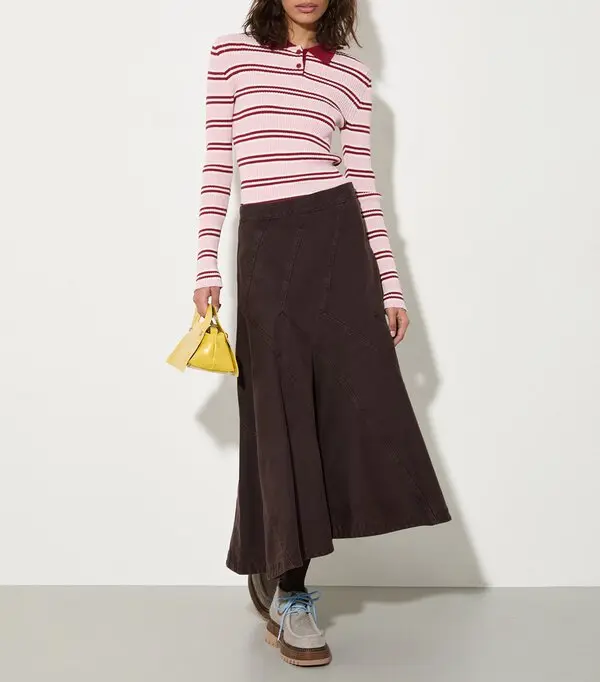 Max & Co. Cotton Midi Skirt