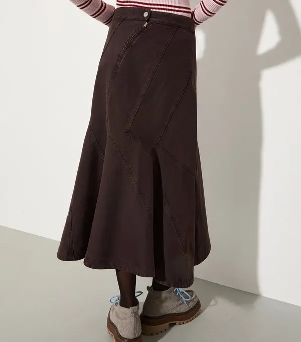 Max & Co. Cotton Midi Skirt