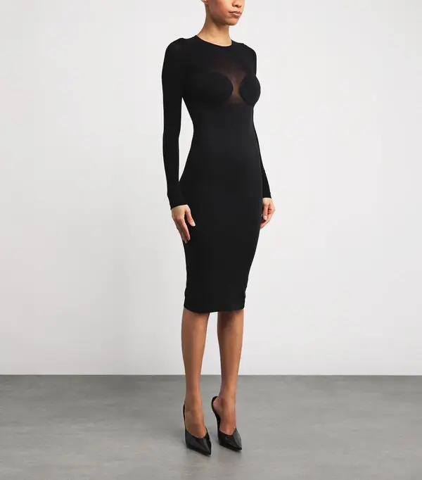 Wolford Black Polyamide Cocktail Dress - M