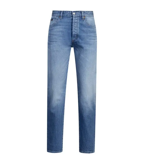 BOSS Stretch-cotton Straight Jeans