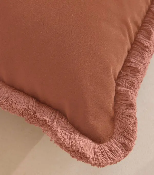 SOHO HOME Velvet Margeaux Cushion - Pink