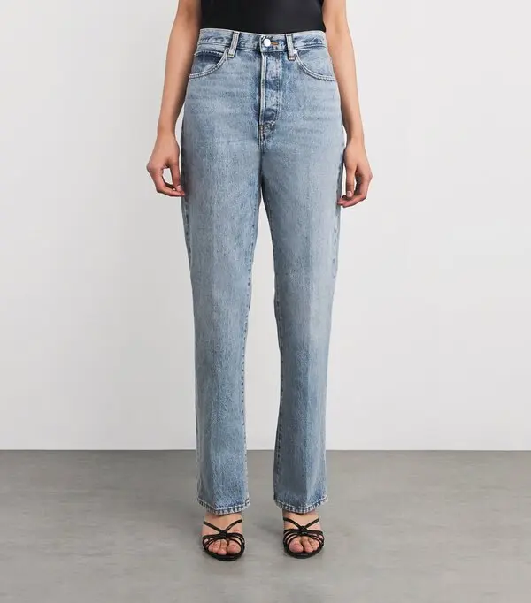 FRAME The Vertical Straight Jeans - Blue