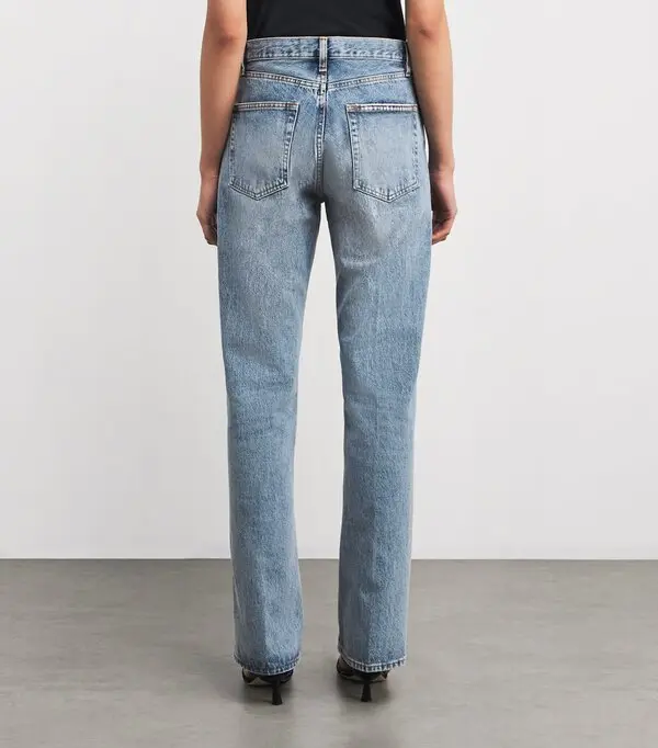 FRAME The Vertical Straight Jeans - Blue
