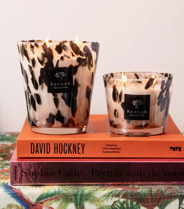 BAOBAB COLLECTION Pearls Candle - Black