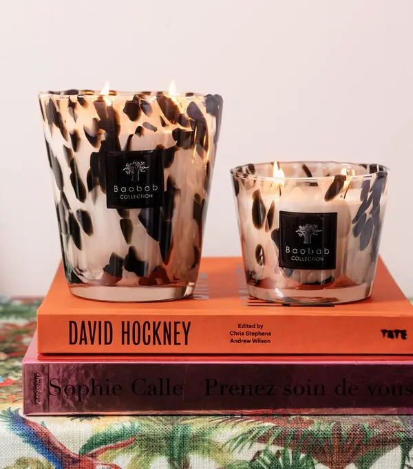 BAOBAB COLLECTION Pearls Candle - Black