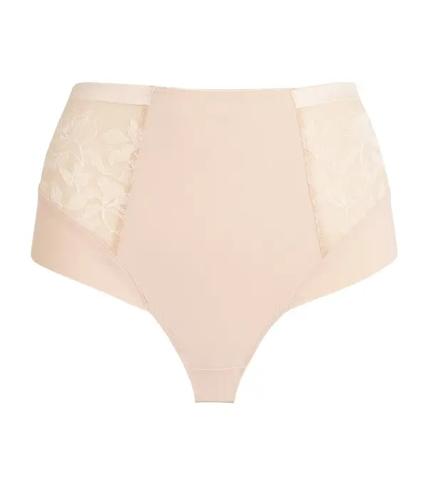 Fantasie High-waist Illusion Briefs - Beige