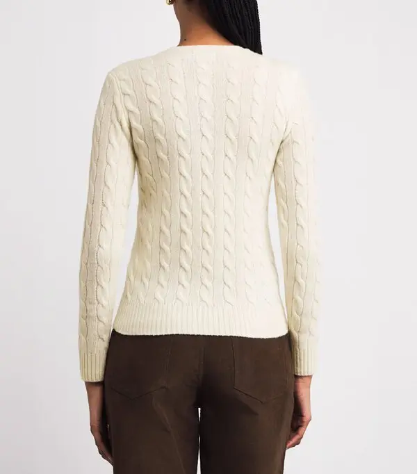 Polo Ralph Lauren Wool-cashmere Julianna Sweater - Ivory
