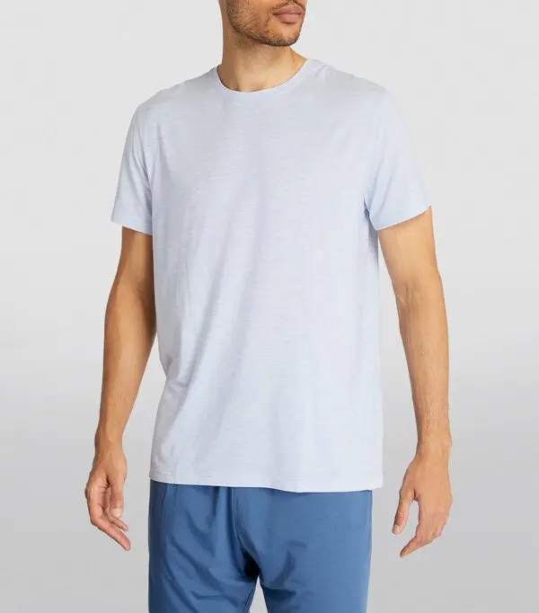 Derek Rose Modal Micro T-shirt - Blue