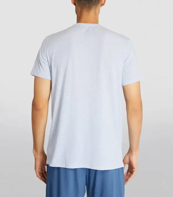 Derek Rose Modal Micro T-shirt - Blue