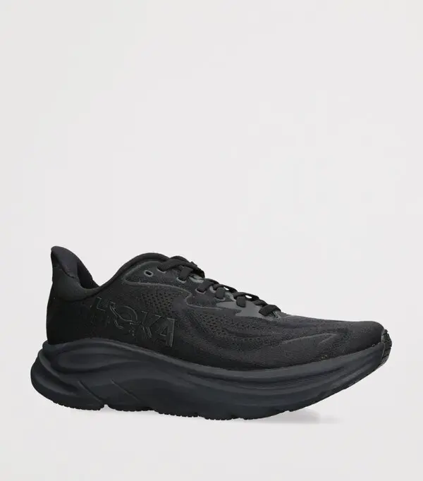 HOKA® Clifton Athletic Sneakers - Black