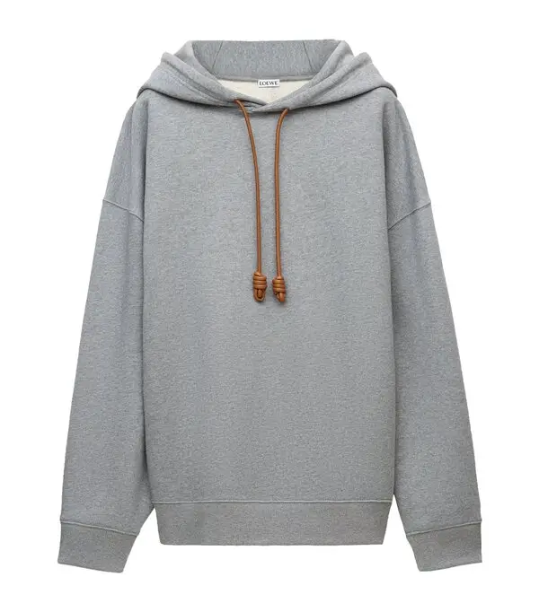 Loewe Cotton-blend Anagram Hoodie