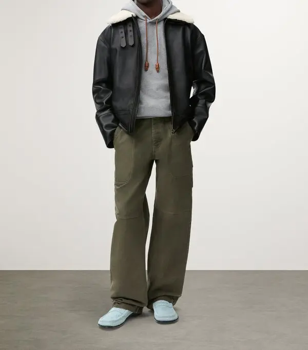 Loewe Cotton-blend Anagram Hoodie