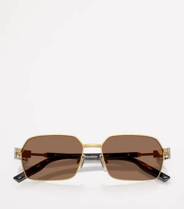 Dolce & Gabbana Wire-frame Rectangle Sunglasses