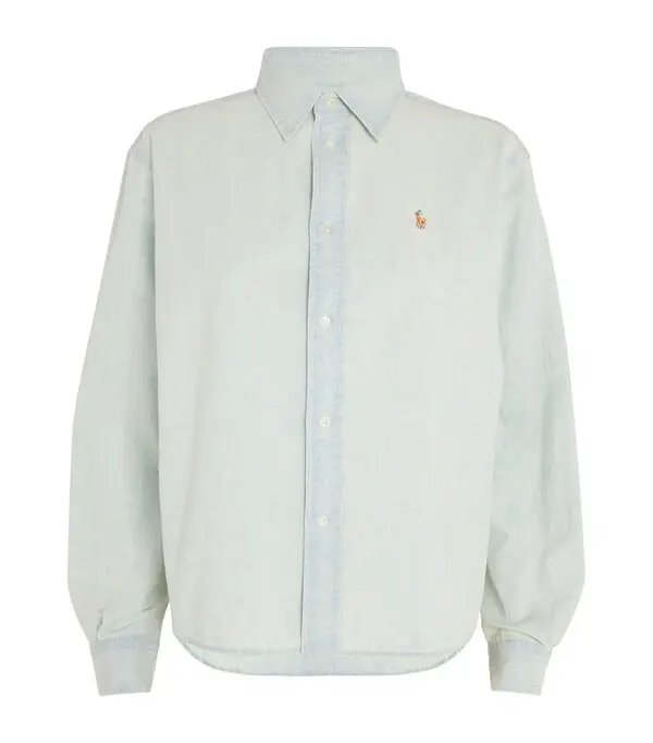 Polo Ralph Lauren Cotton Polo Pony Shirt - Blue