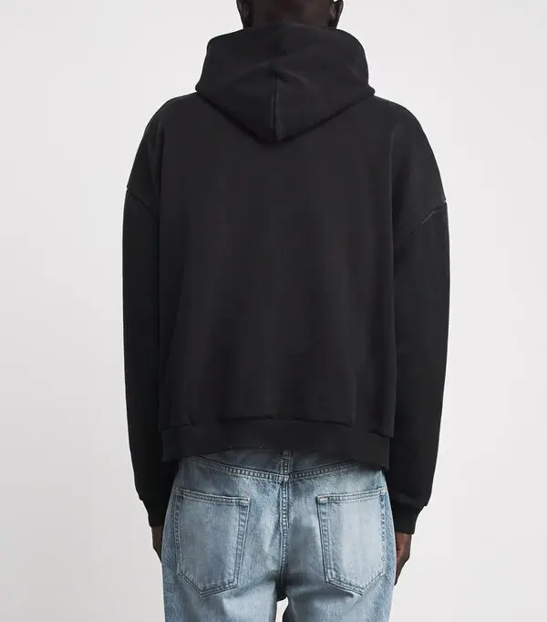 REPRESENT Cotton Legacy Crest Hoodie - Black