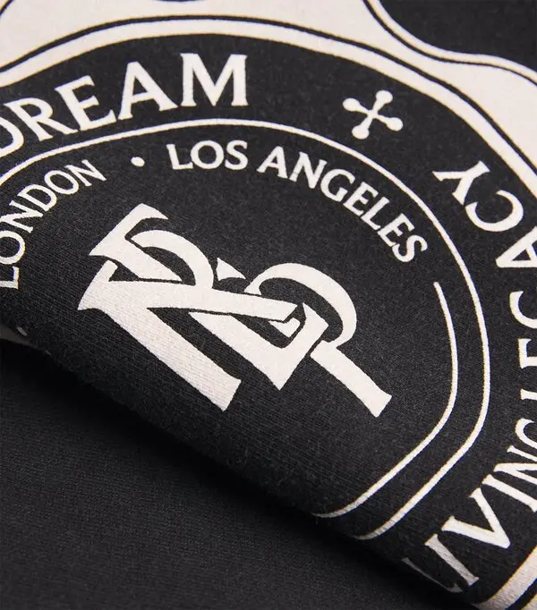 REPRESENT Cotton Legacy Crest Hoodie - Black