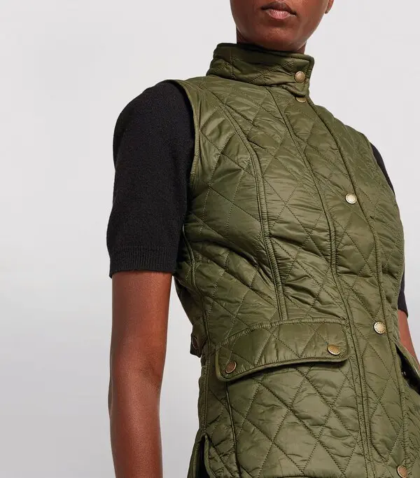 Barbour Quilted Otterburn Gilet - Green