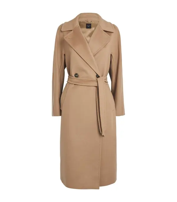 Max Mara Virgin Wool Double-breasted Coat