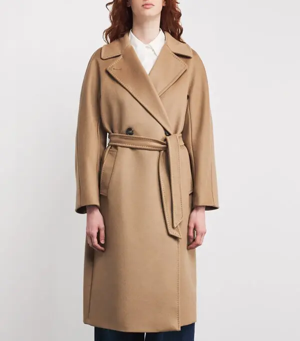 Max Mara Virgin Wool Double-breasted Coat
