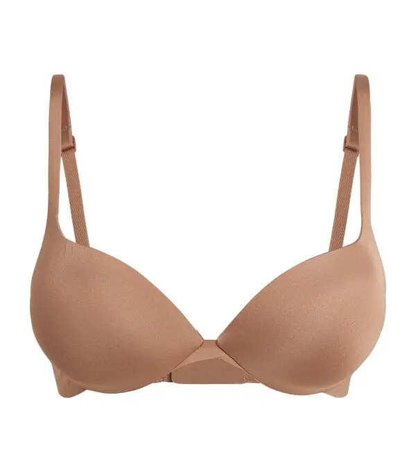 SKIMS Ultimate Plunge Push-up Bra - Brown