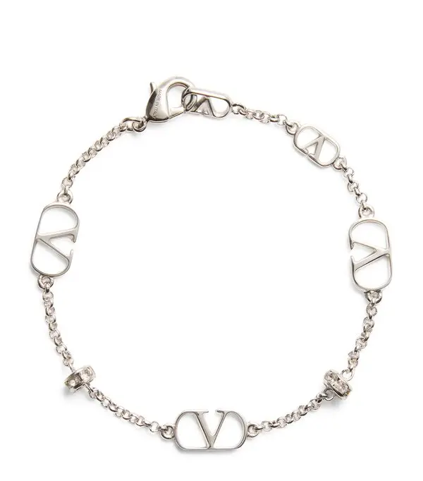 Valentino Garavani Vlogo Signature Bracelet - Silver
