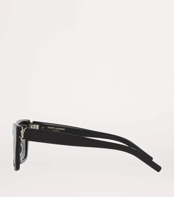 Saint Laurent Acetate Sl M131 Sunglasses - Black
