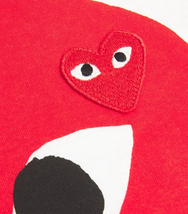 Play Comme Des Garcon Heart Logo T-shirt