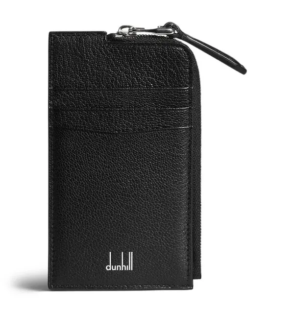 Dunhill Goatskin Duke Fine Card Holder - Black