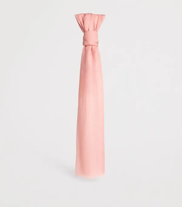 Eleventy Cashmere Scarf - Nude