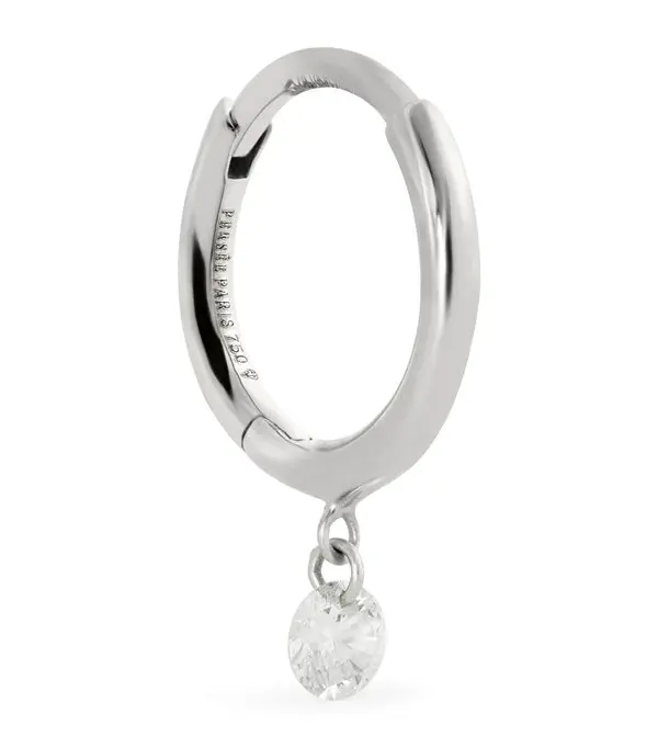 PERSEE Danaé Single Earring - White