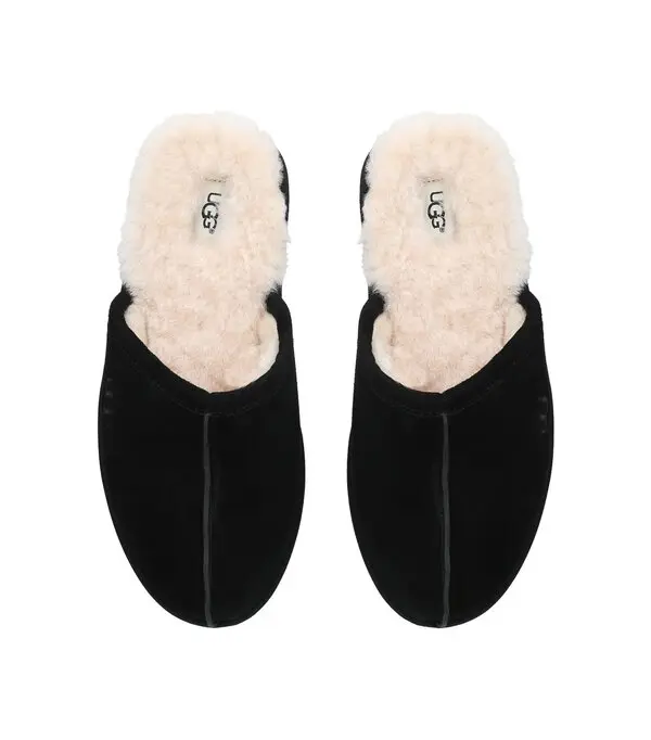 UGG Scuff Suede Slippers - Black